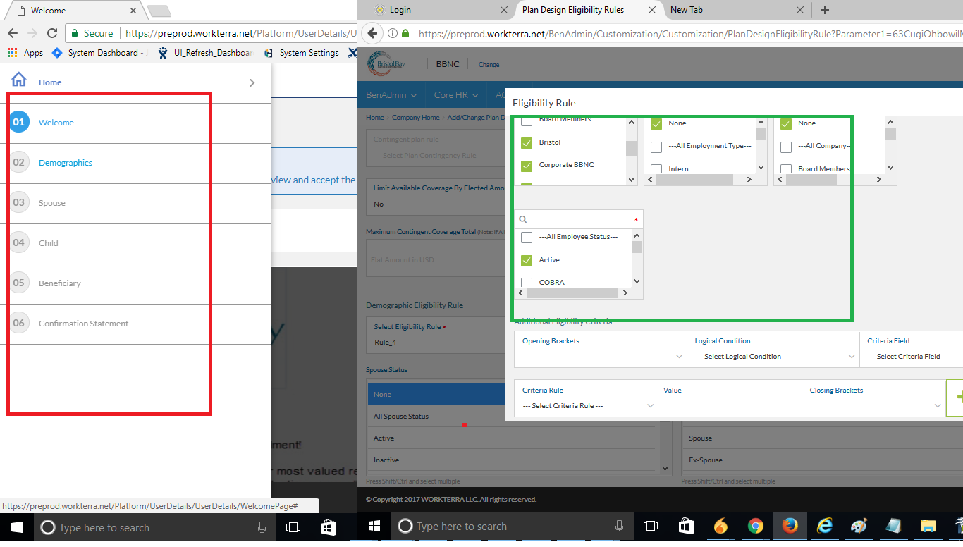 Nf 5268 Bbnc Company Not Getting Enroll Page For New Employee Workterra Jira